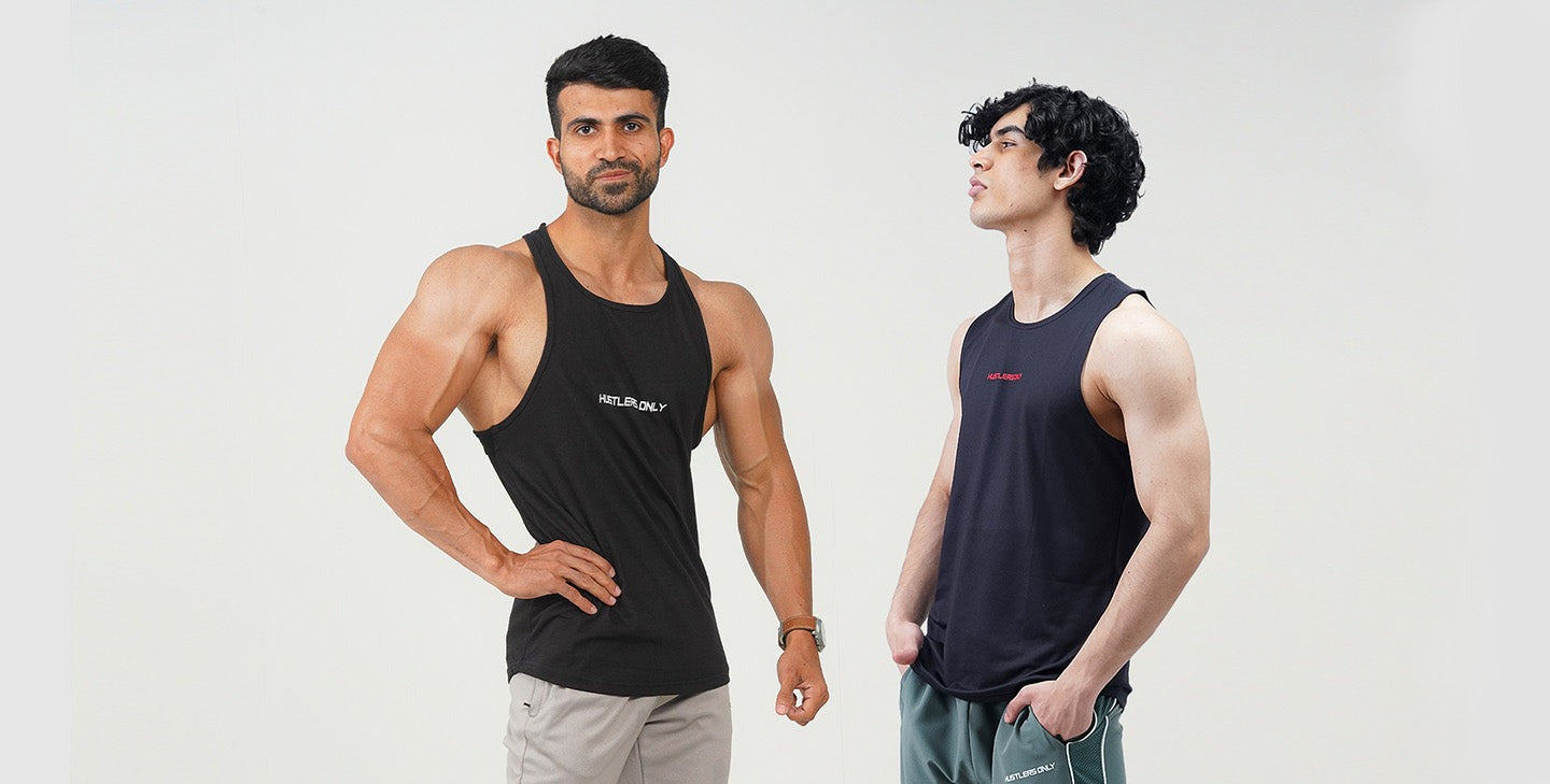 Men's Gym Vests | Workout Tank Tops for Men – HUSTLERS ONLY PK