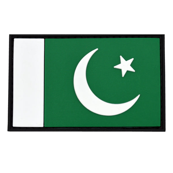 3D PVC Rubber Flag Patches with Velcro Backing in Pakistan - HUSTLERS ...