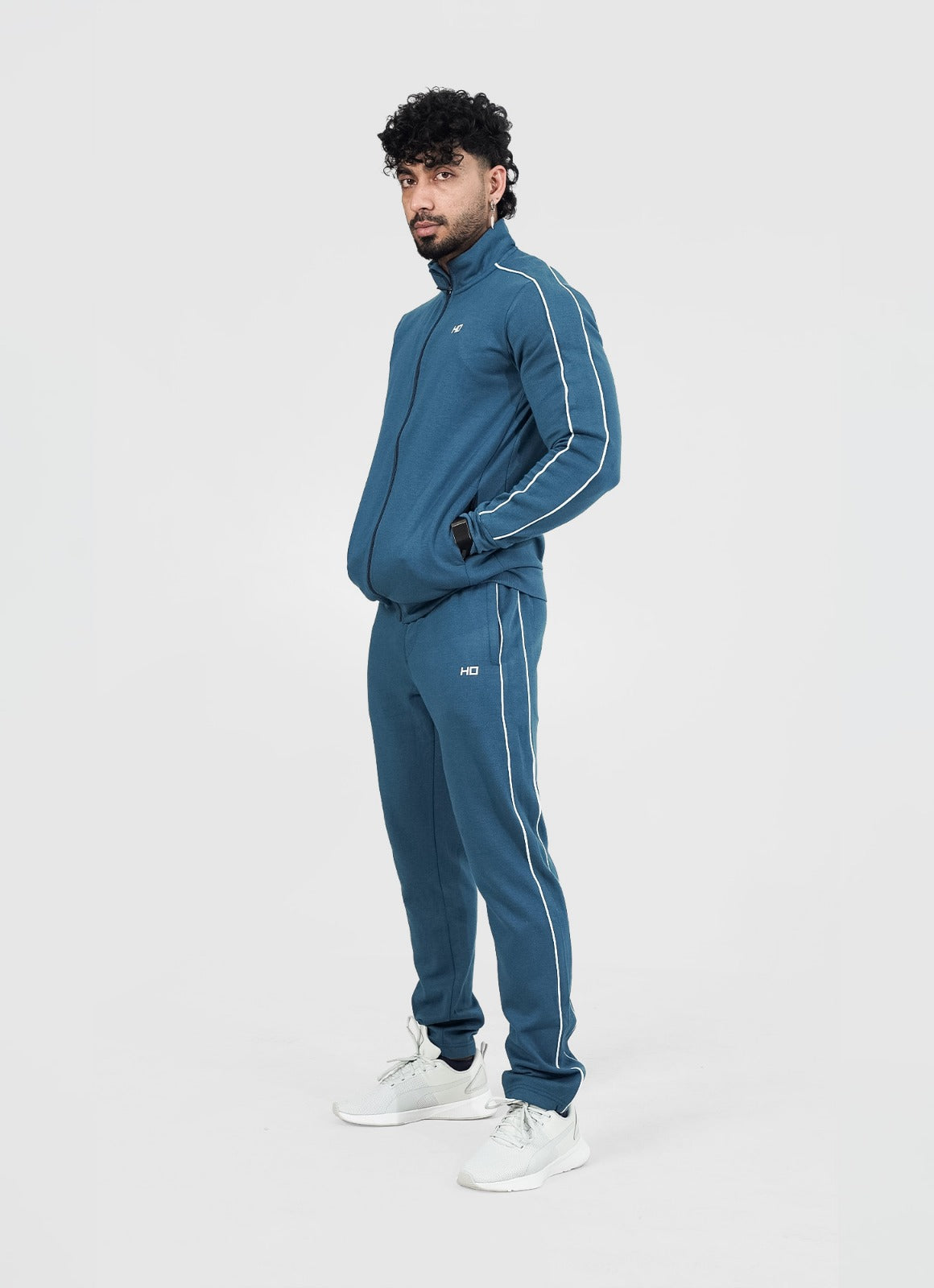 Stealth Tracksuit - Emerald Blue – HUSTLERS ONLY PK